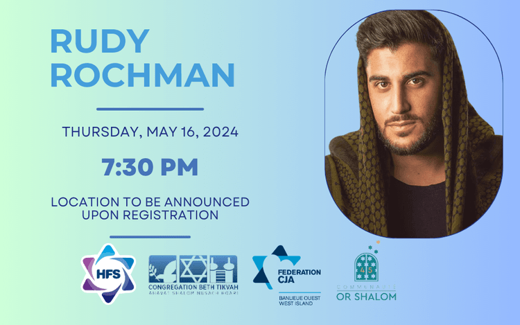 An evening with Rudy Rochman | Jlive